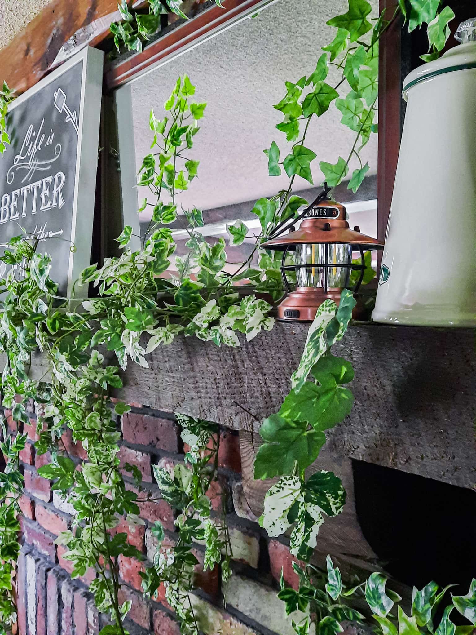 Mantle Decorating Ideas for Summer - Katie T's Home