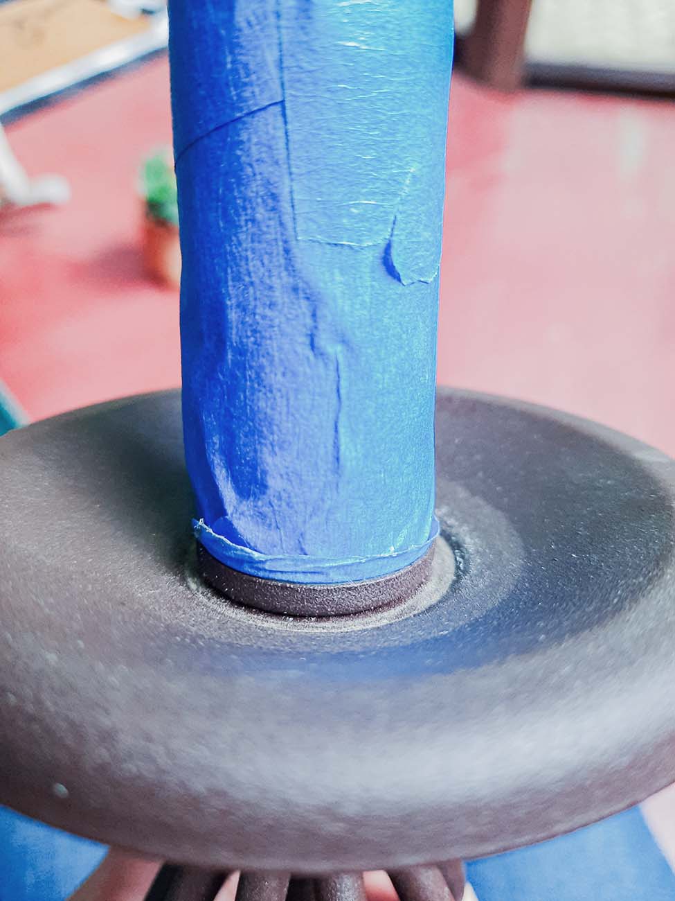 How to Spray Paint Candlestick Lamps - Katie T's Home