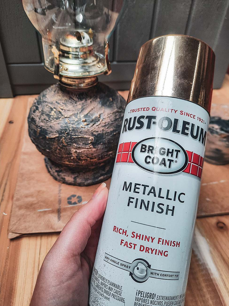 DIY Vintage Oil Lamp Upgrade in 3 Simple Steps