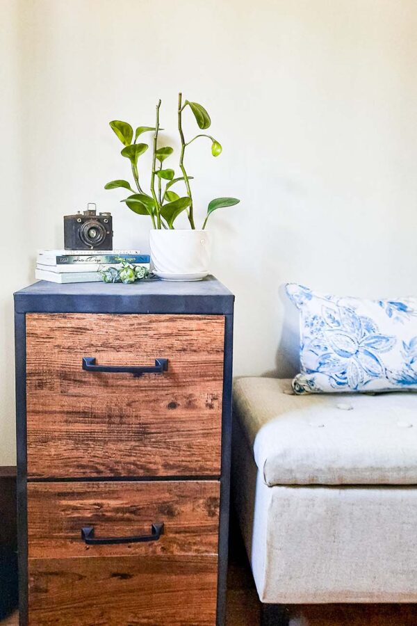 Best Filing Cabinet Makeover Idea - KATIE T'S HOME