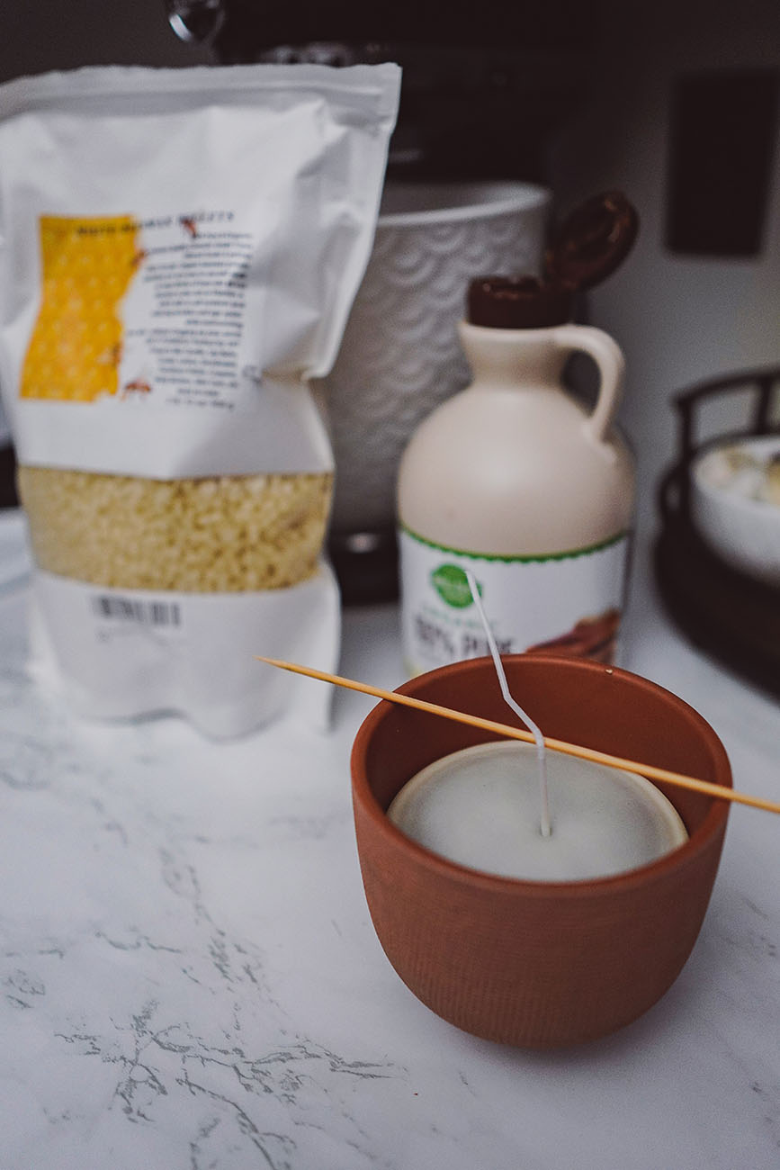 Unique Candle Making Idea Using Organic Beeswax