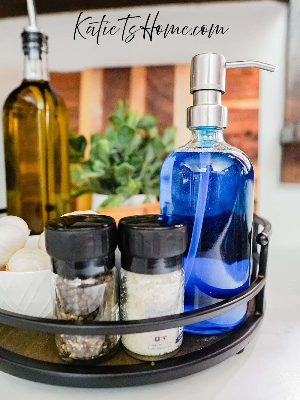 Practical Kitchen Ideas: DIY Kitchen Soap Tray Hack - Katie T's Home