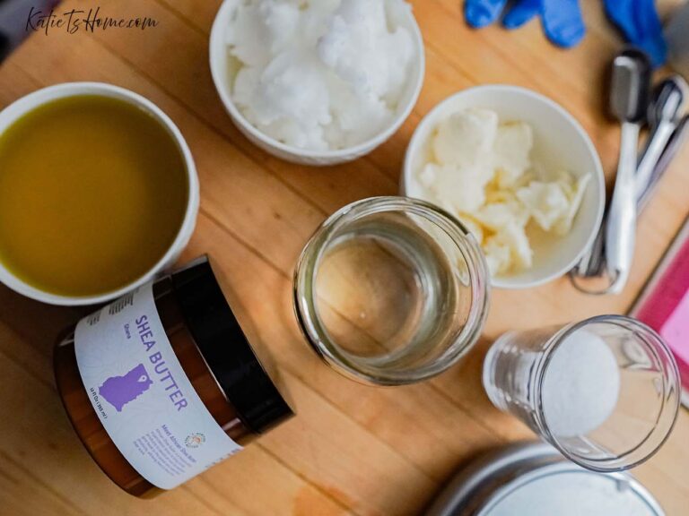 Easy Homemade Soap Recipe with Lye: Soap Making for Beginners - Katie T ...